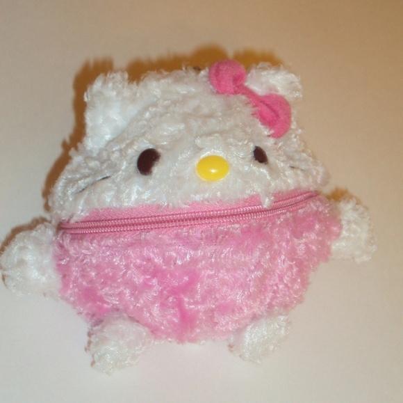 Sanrio | Toys | Hello Kitty Cute Round Coin Pouch Clip On Keyring ...